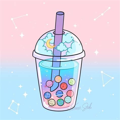 Pin By Elzz Diseños On Cup Bubble Tea Tea Wallpaper Cute Kawaii