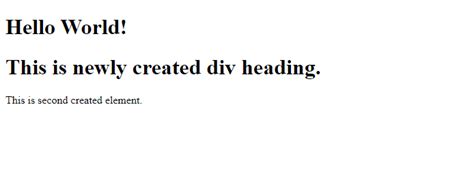 Javascript Dom Document Object Model