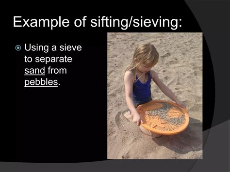 Ways Of Separating Components Of A Mixture PPTX Chemistry Science