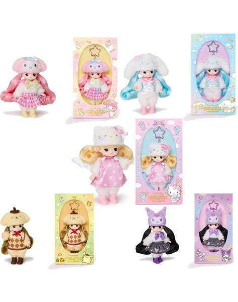 [보리보리 미미월드]산리오 캐릭터즈 키링 쿠로미 시나모롤 마이멜로디 헬로키티 폼폼푸린