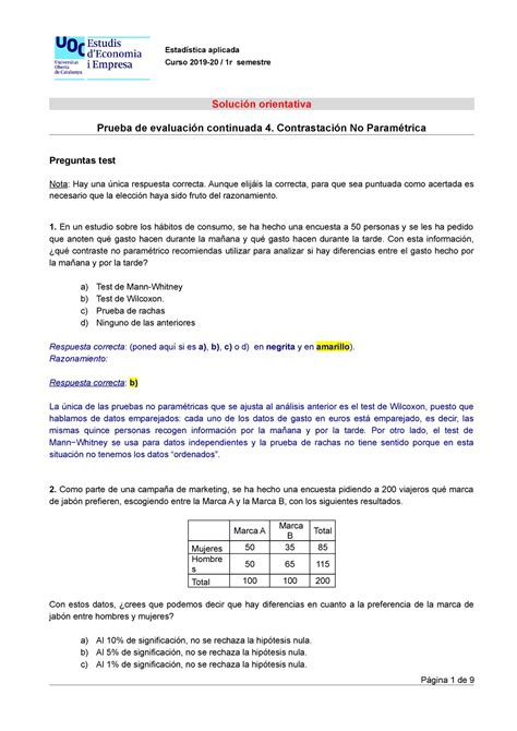 2019 2 Solpac 4 Uoc Solución Pec4 A Estadística Aplicada Curso 2019 20 1r Semestre