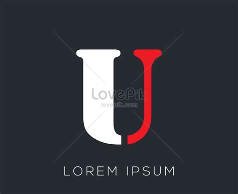 초기 알파벳 U 로고 디자인 템플릿 일러스트 무료 다운로드 Lovepik