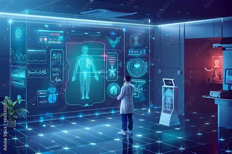 holographic patient monitoring system providing realtime insights into