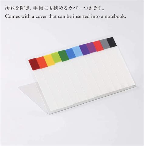 Stalogy Editors Thin Sticky Notes 12 Farger 120 Stk Lush Dive As