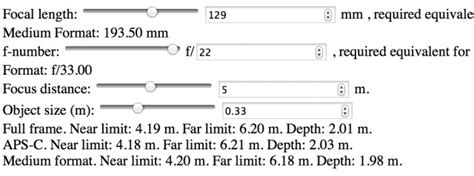 This Handy Little Web App Helps You Visualize Dof Across Various