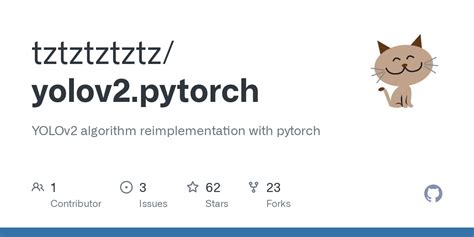 Github Tztztztztz Yolov Pytorch Yolov Algorithm Reimplementation With Pytorch