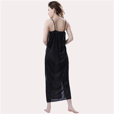 Elegant Lace Seductive Black Nightgown Buy Now Snazzyway