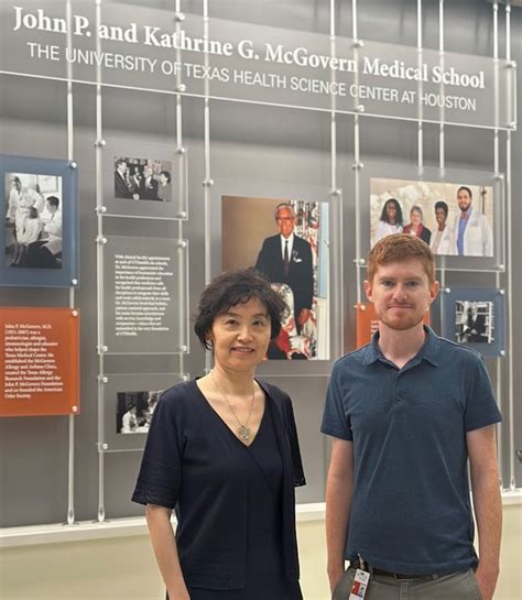 Drs Wei Cao And Ethan Roy Published Mcgovern Medical School