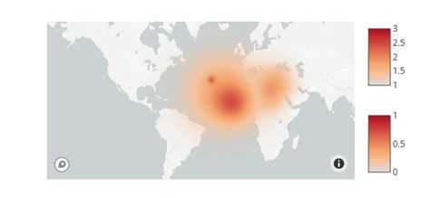 Javascript PlotlyJS Mapbox Density Heatmap Color Inconsistencies