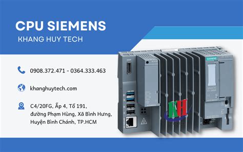 Cpu Siemens Trái Tim Của Bộ điều Khiển Lập Trình Logic Plc