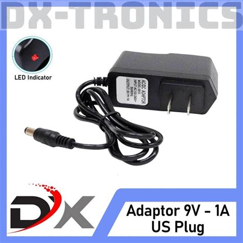 Jual Adaptor Dc 9v 1a Arduino With Led Indicator Eu Plug Jakarta Barat Dx Tronics Tokopedia