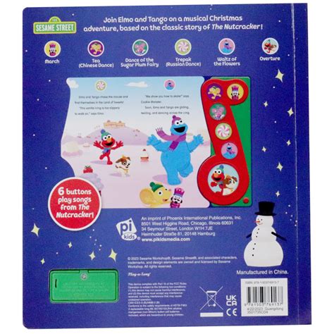 Sesame Street The Nutcracker Starring Elmo And Tango Sound Book Phoenix International