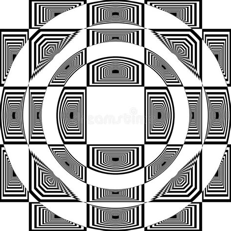 Abstract Ceiling Dome Structure Illusion Virtual Space Multiple