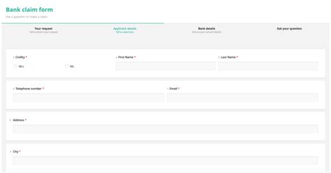Create A Bank Claim Form Using Angular And Surveyjs