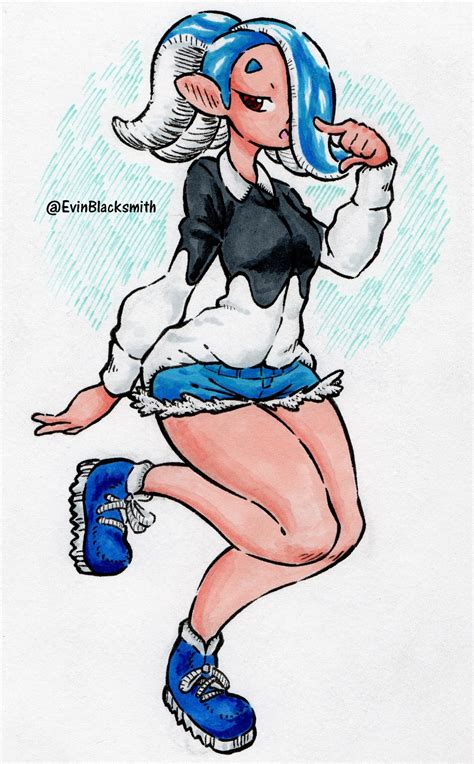 A Large Collection Of 🌊 Shiver 🦈 Fanarts And Redesigns That Ive Done