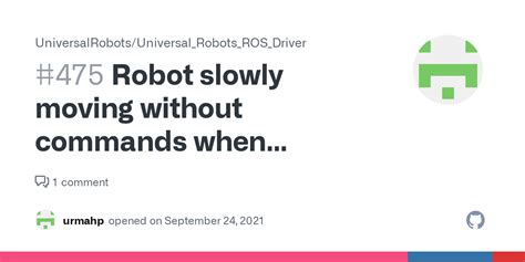 Robot Slowly Moving Without Commands When Pose Based Cartesian Traj
