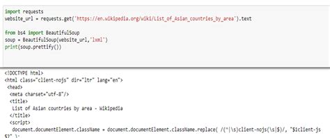 Web Scraping Wikipedia Tables Using Beautifulsoup And Python Detailed