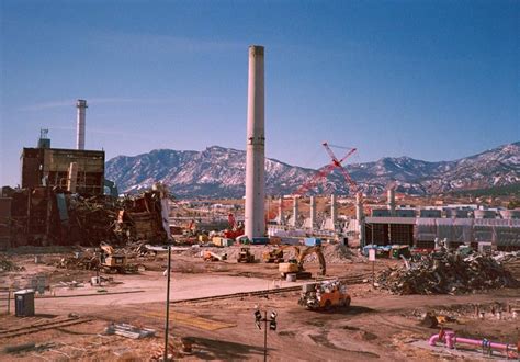 Martin Drake Power Plant Demolition Progress Photo Rcoloradosprings