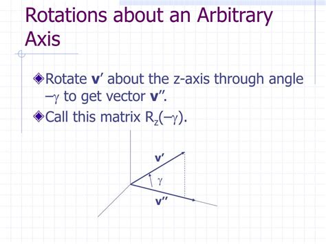 Ppt Arbitrary Rotations In 3d Powerpoint Presentation Free Download Id6601033
