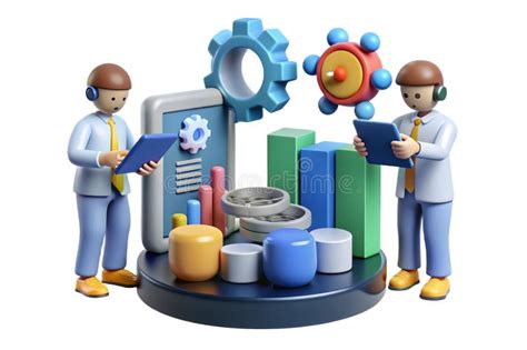 3d Candid Ai Enhanced Research Session Concept As A Candid Capture Of A Research Team Using Ai