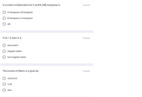 Solved In A Matrix Multiplication For A And Bab Transpose