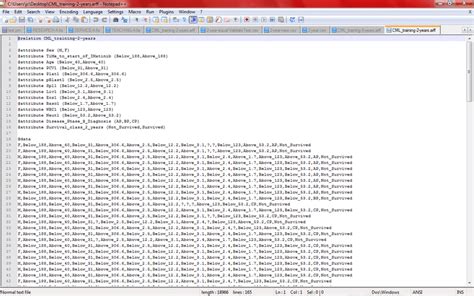 Arff File Containing The Pre Processed Historical Dataset Download Scientific Diagram