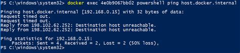 Internal Host Dns Cannot Be Resolved Windows Container 1803 · Issue 1976 · Dockerfor Win