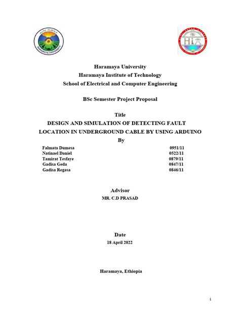 Project Proposal Format Edited 3 Pdf Rectifier Arduino
