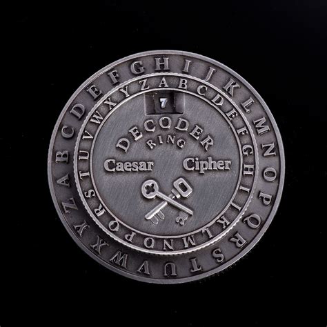 Caesar Cipher Medallion Set Of 2 Retroworks Touch Of Modern