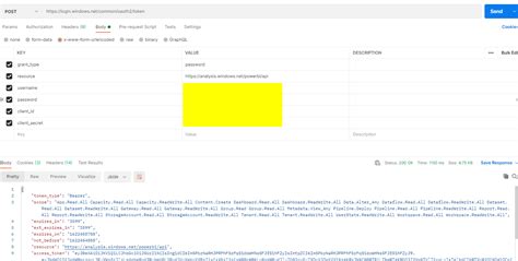 Solved Rest Api Get Access Token Microsoft Fabric Community