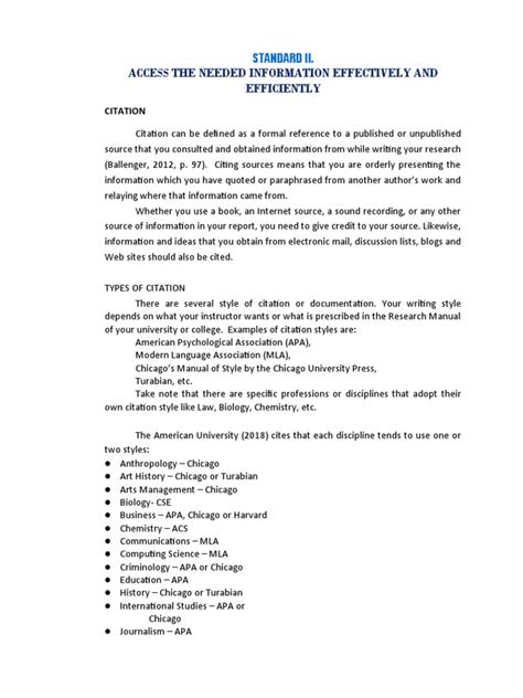 Lesson 4 D Citation Pdf Citation American Psychological Association