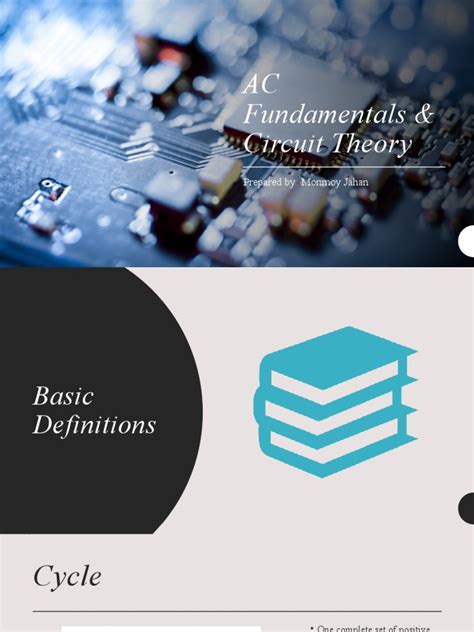 Ac Fundamentals And Circuit Theory Prepared By Monmoy Jahan Pdf Voltage Root Mean Square