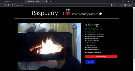 Abstract Ai Powered Surveillance Using Raspberry Pi