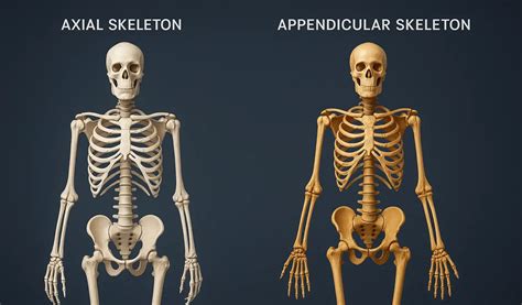 Division Of Skeletal System Axial And Appendicular Skeleton