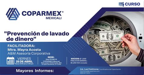 Prevención De Lavado De Dinero Pld Coparmex Mexicali