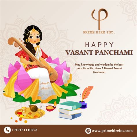 Prime Hire Inc On Linkedin Vasantpanchami Saraswatipuja Springfestival Newbeginnings