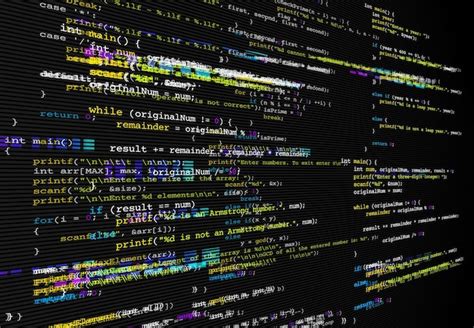 premium vector program code bug screen glitch vector background