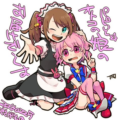 Mizushima Saki And Leona West Idolmaster And 3 More Drawn By Hakule