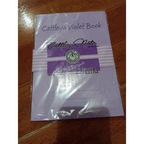 Catleya Note Filler Mini And Notebook Size 9 15 Pesos Per Piece Not Per Pack Shopee Philippines