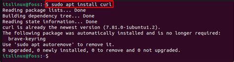 How To Install Curl In Ubuntu 2204 Its Linux Foss