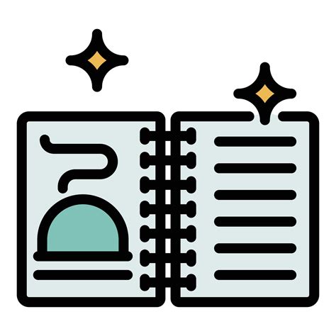 Bar Menu Icon Color Outline Vector 15888938 Vector Art At Vecteezy