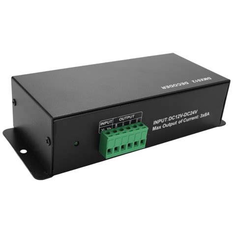 3ch dc12 24v rgbw dmx 512 decoder led controller rgb led dmx512 decoder