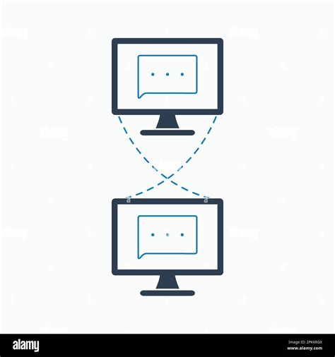 Network Connection Icon Flat Style Vector Eps Stock Vector Image And Art Alamy