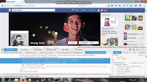 Cara Hack Facebook Teman Menggunakan Inspect Element By Naufal Hilmi Youtube