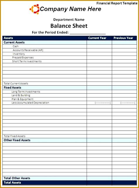 3 Monthly Financial Report Excel Template FabTemplatez