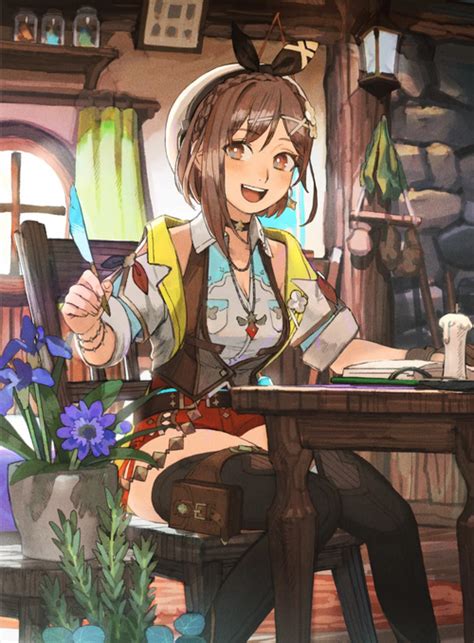 Braids Choker Necklace Brunette Atelier Ryza Plants Interior