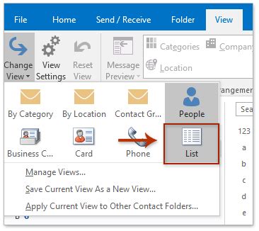 How To Extract Export Outlook Contact Group Distribution List To
