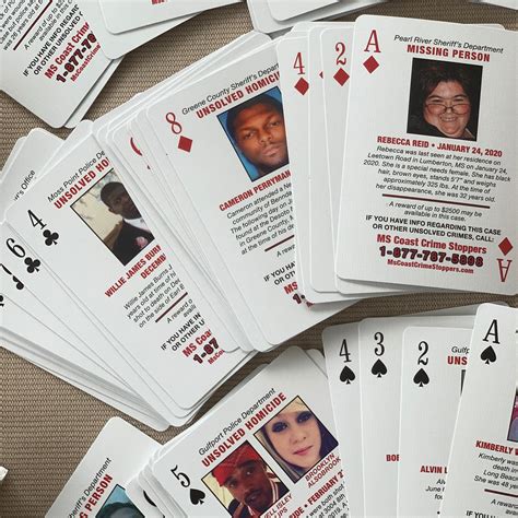 These Playing Cards Have An Extra Motive Flushing Out Suspects The