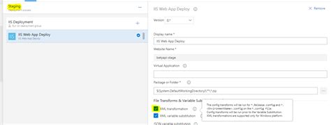C Azure DevOps NET Core Build Include Web Config File Stack