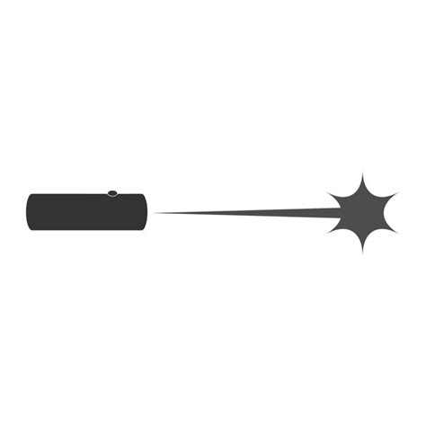 Premium Vector Laser Pointer Icon Vector Illustration Symbol Design